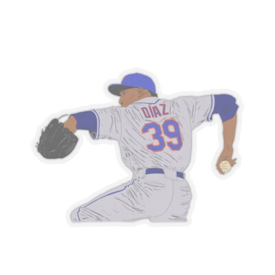 Edwin Diaz Drawing Kiss-Cut Stickers | eBay