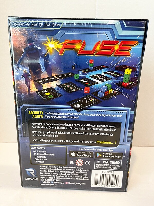 Fuse Board Game The Cooperative Game of Speed and Strategy Kane Klenco ...