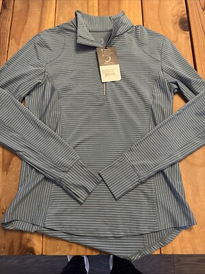 Zero Restriction Ladies Renae Zip Mock Size Small | eBay