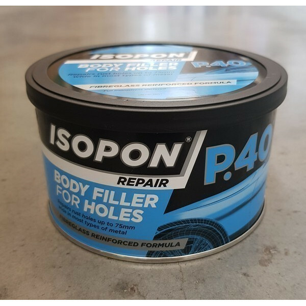 Isopon P40 - Glass Fibre Repair Paste 250ml Complete with Free Delivery ...