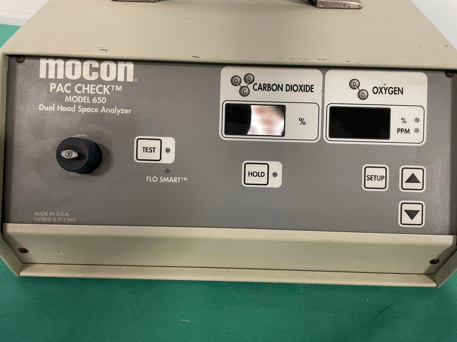 Mocon Dual Head Space Analyzer Pac Check Model 650 | eBay
