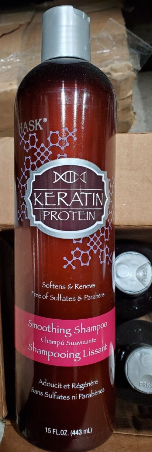 *PACK* HASK Keratin Protein Smoothing Shampoo 15oz Each | eBay