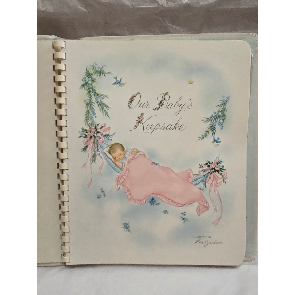Vintage Hallmark Our Baby's Keepsake Album New In Package Baby Book | eBay