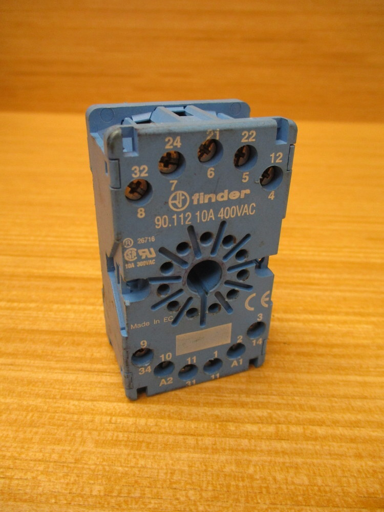 Finder 11 Pin Octal Relay Socket 10a Type 90.112 USG for sale online | eBay