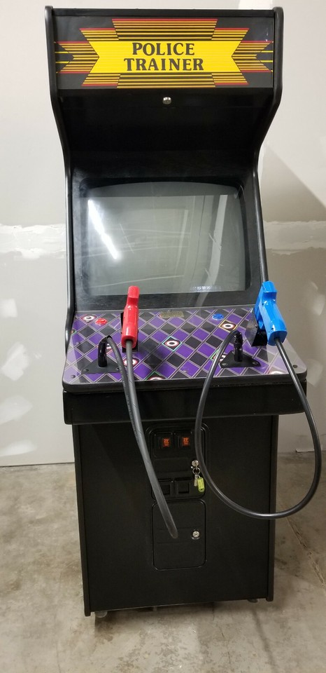 POLICE TRAINER ARCADE MACHINE by P&P MARKETING 1997 (Excellent ...
