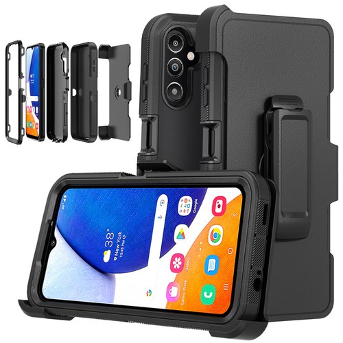 For Samsung Galaxy A03S A23 A13 A53 A14 5G Phone Case Belt Clip Heavy ...