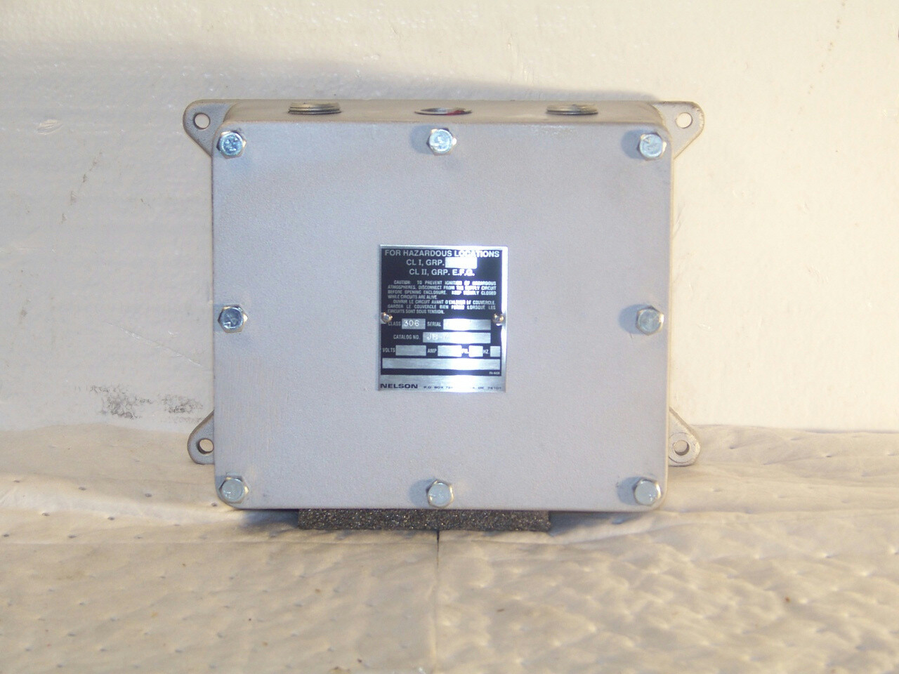 Nelson JB-7 Nema 7 Aluminum Cast Junction Box for Hazardous Locations O ...