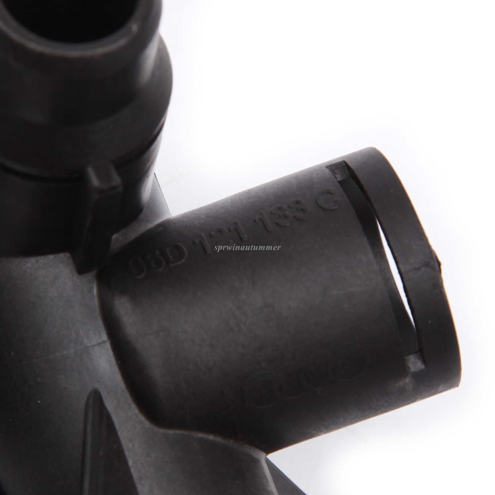 Engine Coolant Flange Water Hose Connector Fit For 2005-11 Audi A4 S4 ...