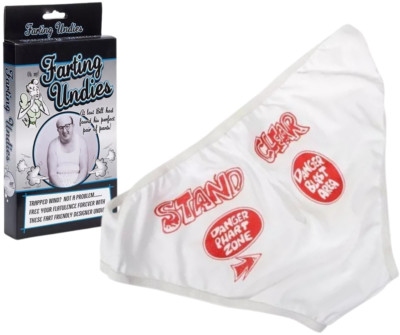 Farting Undies Novelty Farts Fun Joke Funny Secret Santa Stocking ...