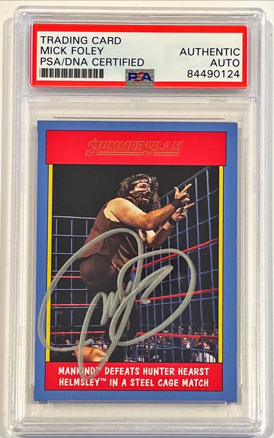 Mick Foley Autographed Memorabilia | Signed Photo, Jersey, Collectibles ...
