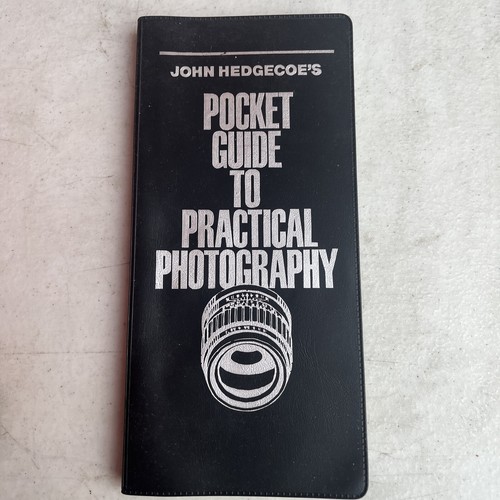 VINTAGE JOHN HEDGECOE'S POCKET GUIDE TO PRACTICAL PHOTOGRAPHY COPYRIGHT ...
