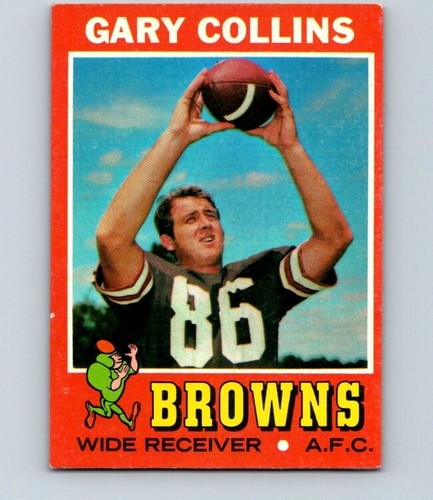 1971 TOPPS FOOTBALL #75 GARY COLLINS NRMT IE | eBay