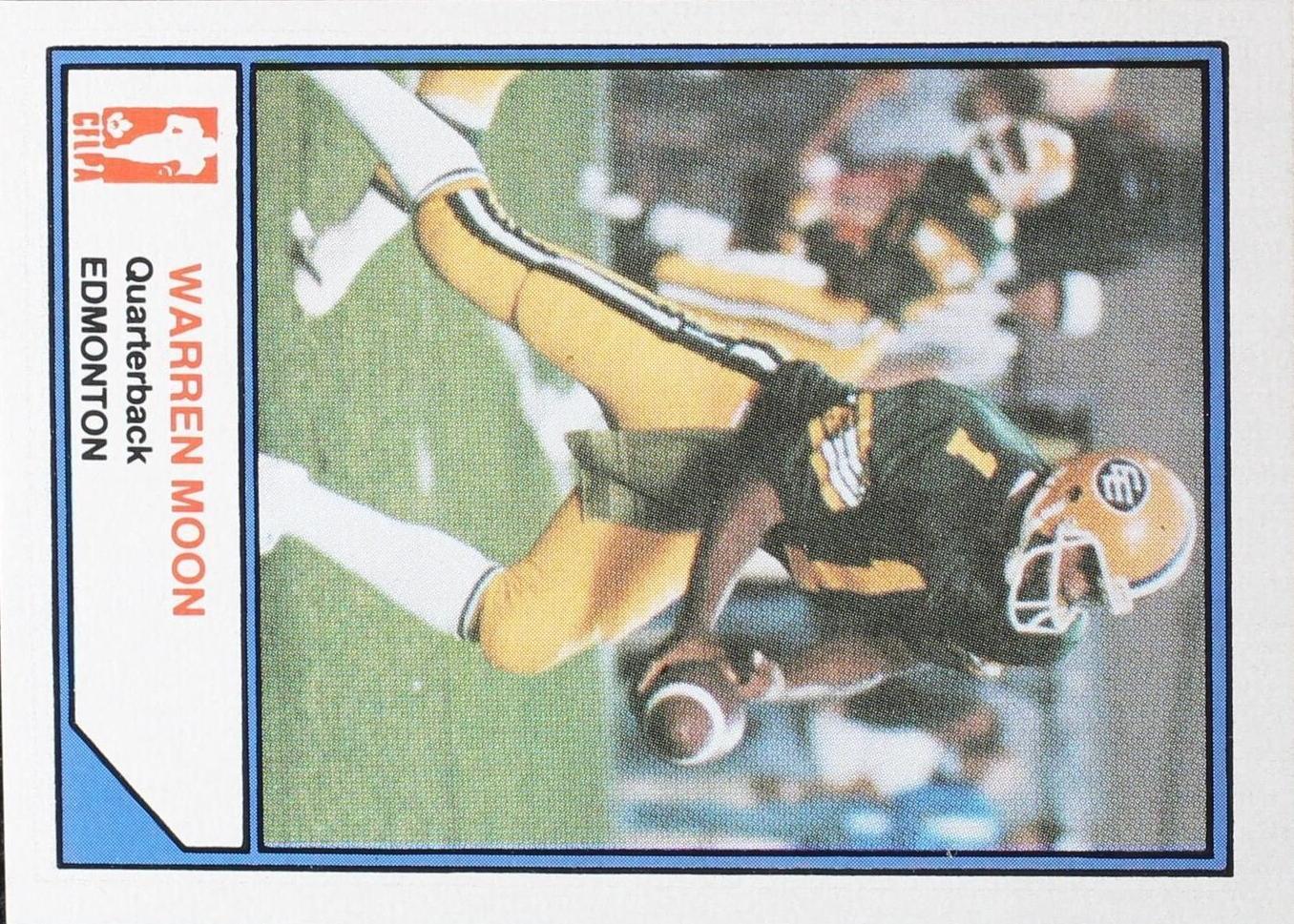 1983 Jogo Limited CFL - Warren Moon (RC) for sale online | eBay