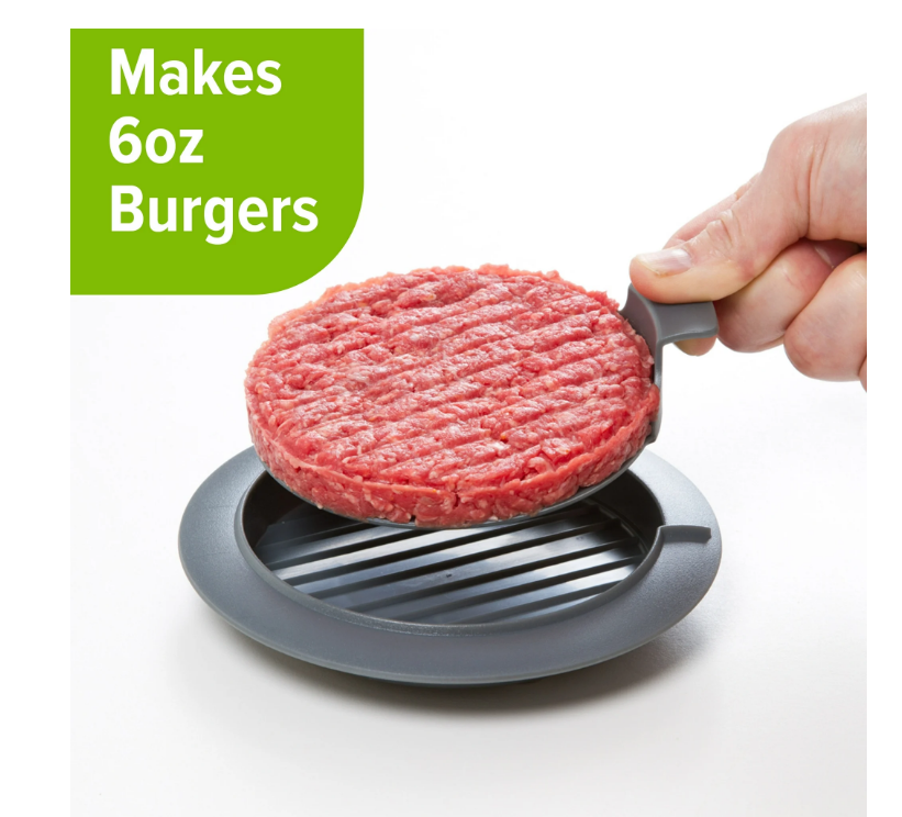 🍔 Perfect Burger Press Patty Maker – 4.5" 6oz | Even Cooking I ONEDAY ...