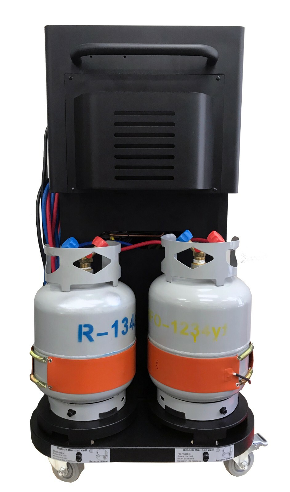 R-134A&1234yf AC service machine-fully auto Recovery& Recharge, Dual ...