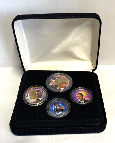 THE OBAMA CHANGE COLLECTION COIN SET IN BOX COA | eBay