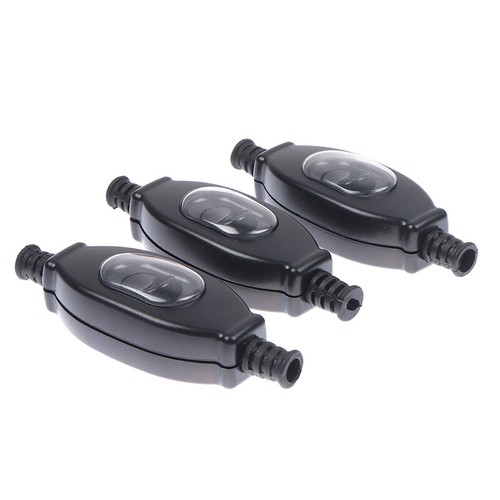 Waterproof in line switch cord switch round wire double cut switch Dust ...