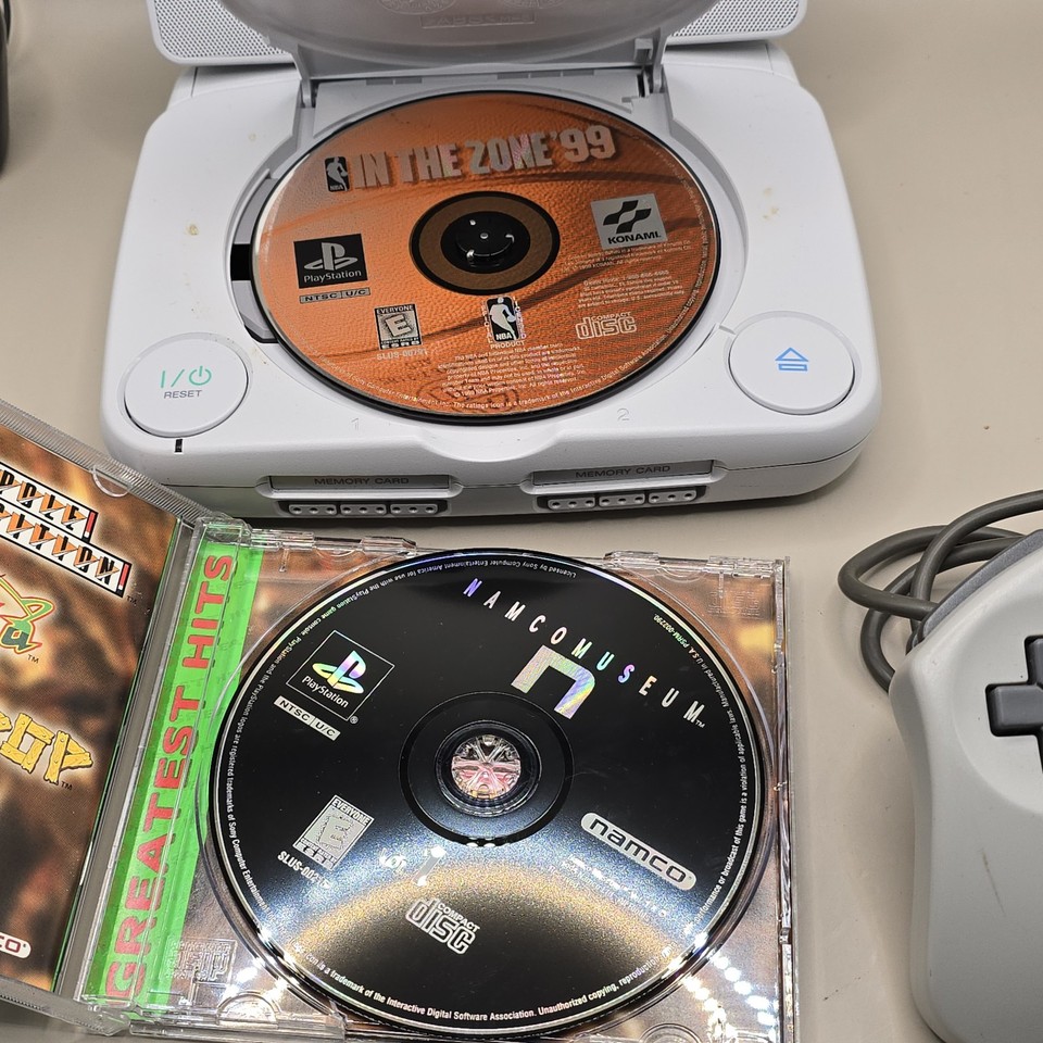 Sony PlayStation 1 PS1 SCPH-101 W/PSOne LCD Screen (For Parts) | eBay