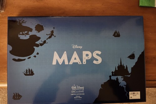 Disney D23 Expo 2024 WDI Maps Alice In Wonderland 5 Pin Box Set LE 400 ...