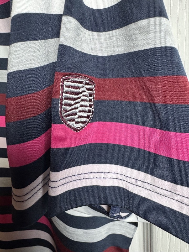 G/FORE Golf Polo Shirts Mens Large Striped Fiddler’s Creek ++ Lot of 3 ...