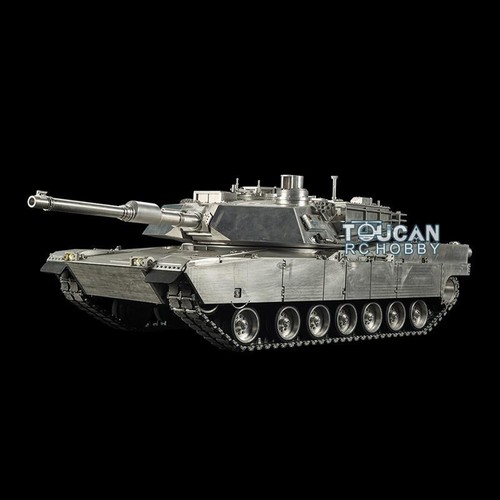 Henglong 1/8 Full Metal M1A2 Abrams Infrared RC Tank 3918 BB Shoot 360 ...