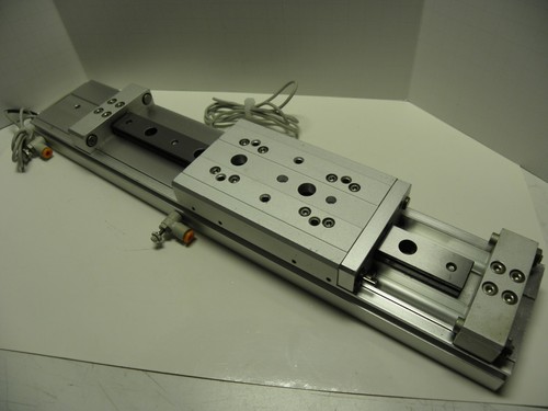 SMC MXW16-150 Linear stage air powered Ball rail guided | eBay