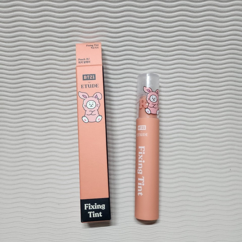 [BTS] BT21 X ETUDE FIXING LIP Tint + POUCH Set Tracking Lip Holder ...