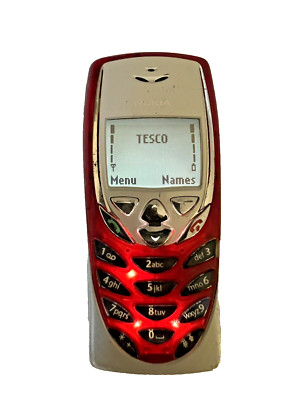 RED NOKIA 8310 UNLOCKED PHONE -VGC - 2G - WAP - SMS - 12 MONTH WARRANTY ...