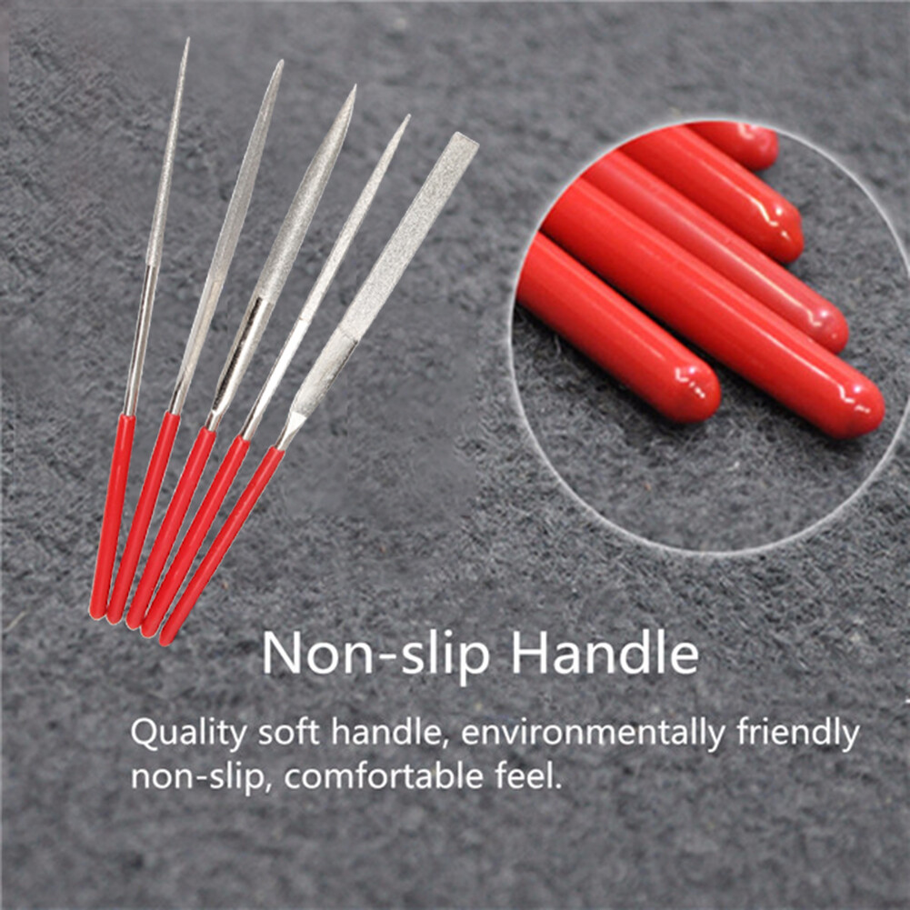 5pcs Wood Carving Needle File Craft Metal Glass Stone Engraving ...