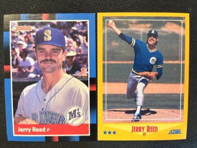 MLB - Jerry Reed 1988 Donruss & 1988 Score Baseball - Mariners | eBay