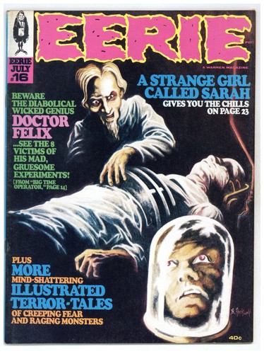 Eerie 16 Johnny Craig! Alex Toth! Bram Stoker's Dracula! Horror! 1968 ...