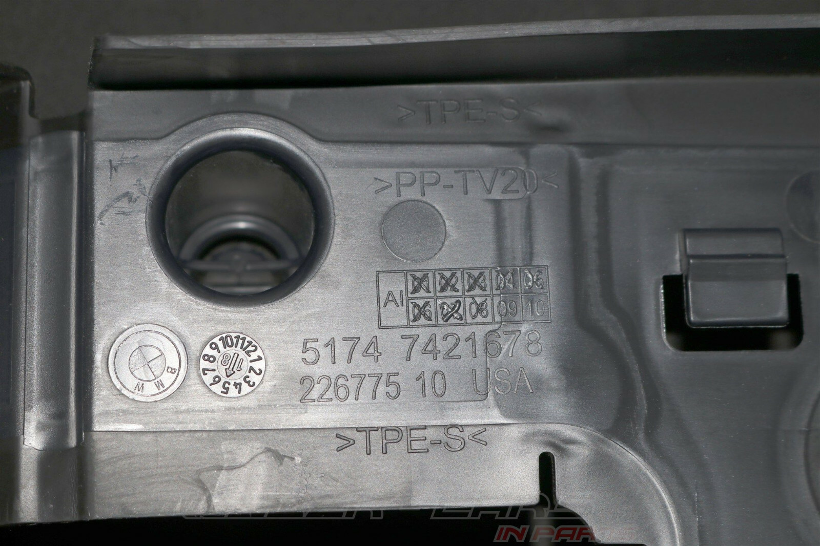 0Km New 7421678 Org Bmw X5 X7 G0X 5 7 Air Guide Air Guidance Lower ...