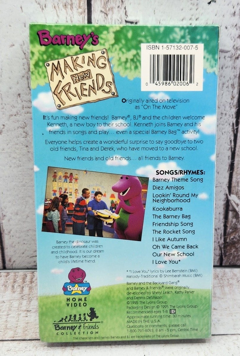 Barney And Friends Videos Barney & Friends VHS When I Grow Up Time