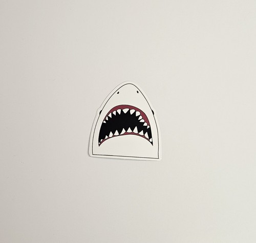 Jaws Great White Shark Laptop Sticker / Waterproof Decal | eBay