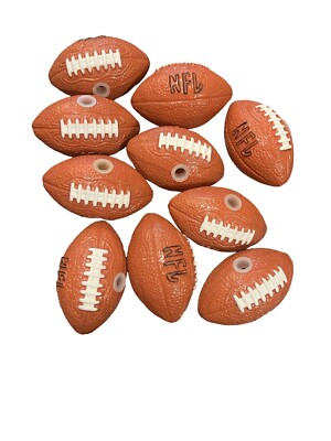 Vintage NFL Football Novelty 10 Light String Kurt Adler Holiday Set ...