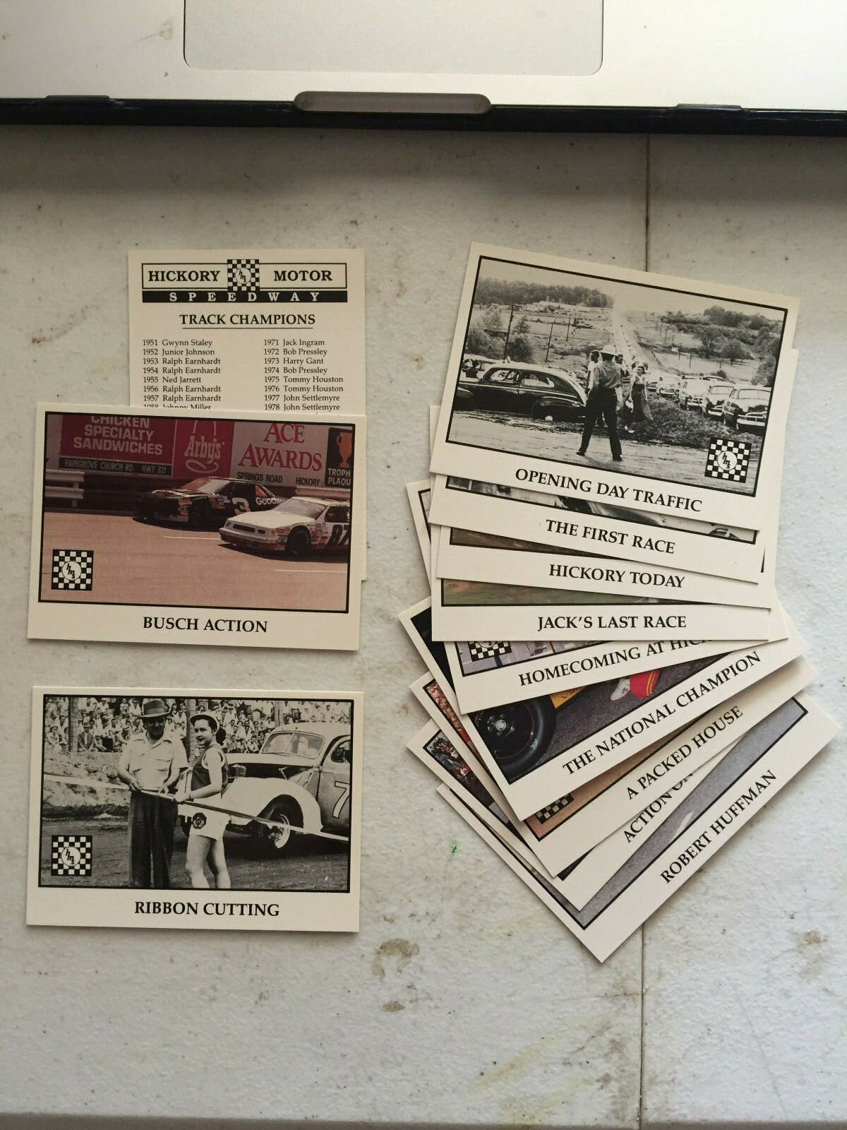 1957 original Nascar Dirt track Trading Cards (Lot of 33 packs) | eBay