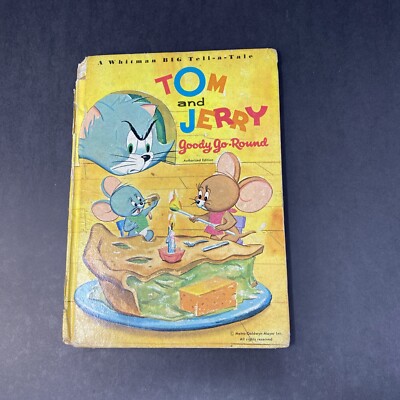 Tom and Jerry Goody-Go-Round A Whitman Big Tell A Tale 1967 | eBay