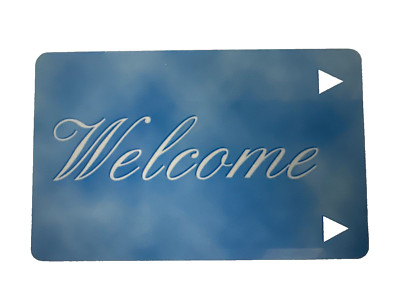 Generic Welcome Hotels & Resorts Hotel Room Key Card | eBay