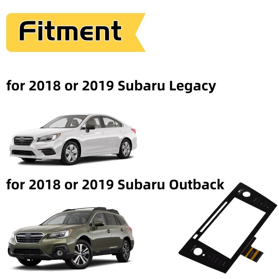 For 2018 -2019 Subaru Legacy Outback RADIO REPLACEMENT TOUCH-SCREEN ...