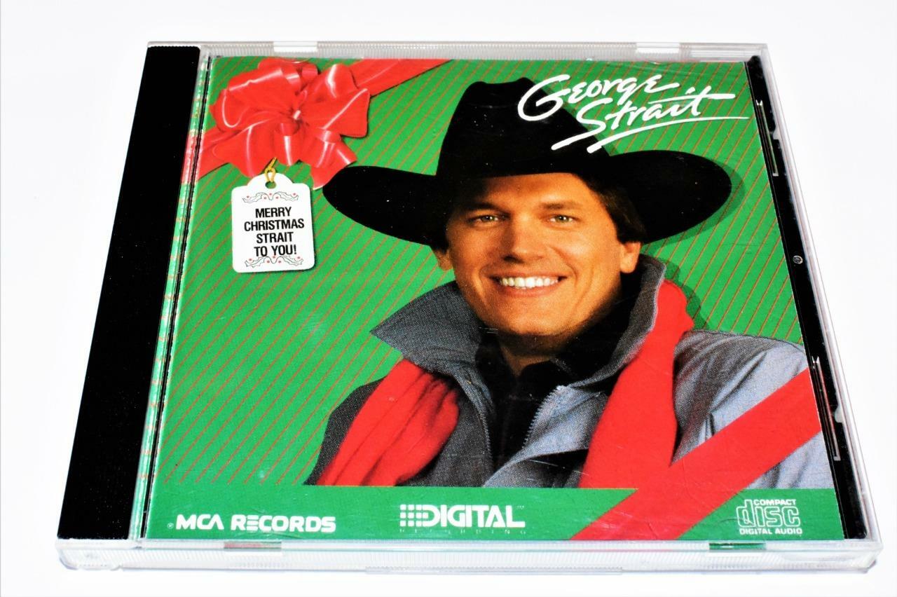 George Strait Merry Christmas Strait To You 1986 MCA Records Country CD ...
