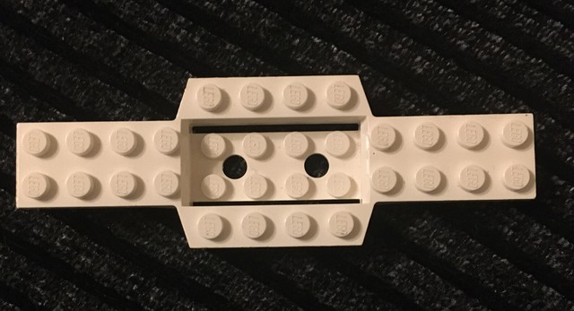 Lego Part 52036 4x12 Car Base X2 Dark Stone Grey for sale online | eBay