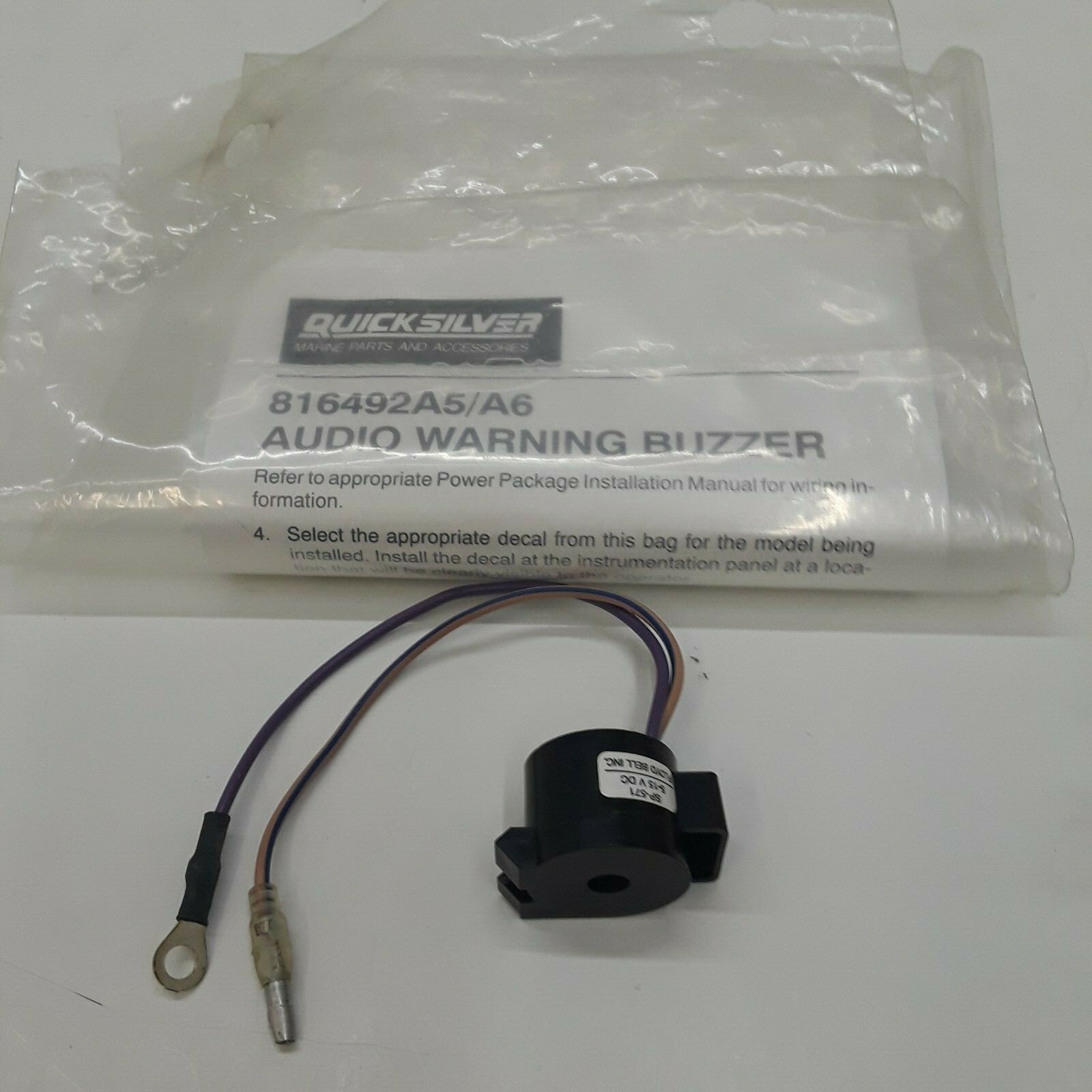 QUICKSILVER MERCURY ALARM KIT PART #816492A 5 | eBay