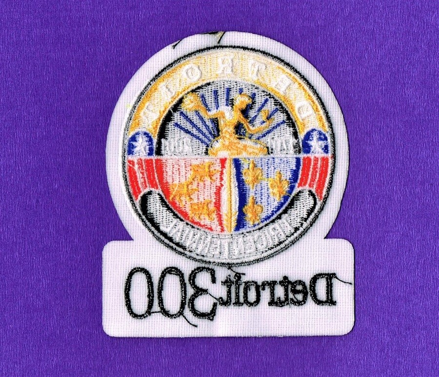 DETROIT TIGERS MLB DETROIT TRICENTENNIAL 1701-2001 UNIFORM PATCH | eBay