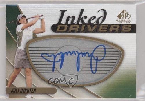 2021 SP Game Used - Inked Drivers Autograph Upside Down #ID-JI Juli ...