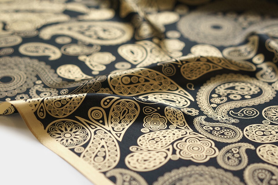 Men's 100 Silk Paisley Scarf Square Neckerchief Suit Shirt Shawl Wraps ...