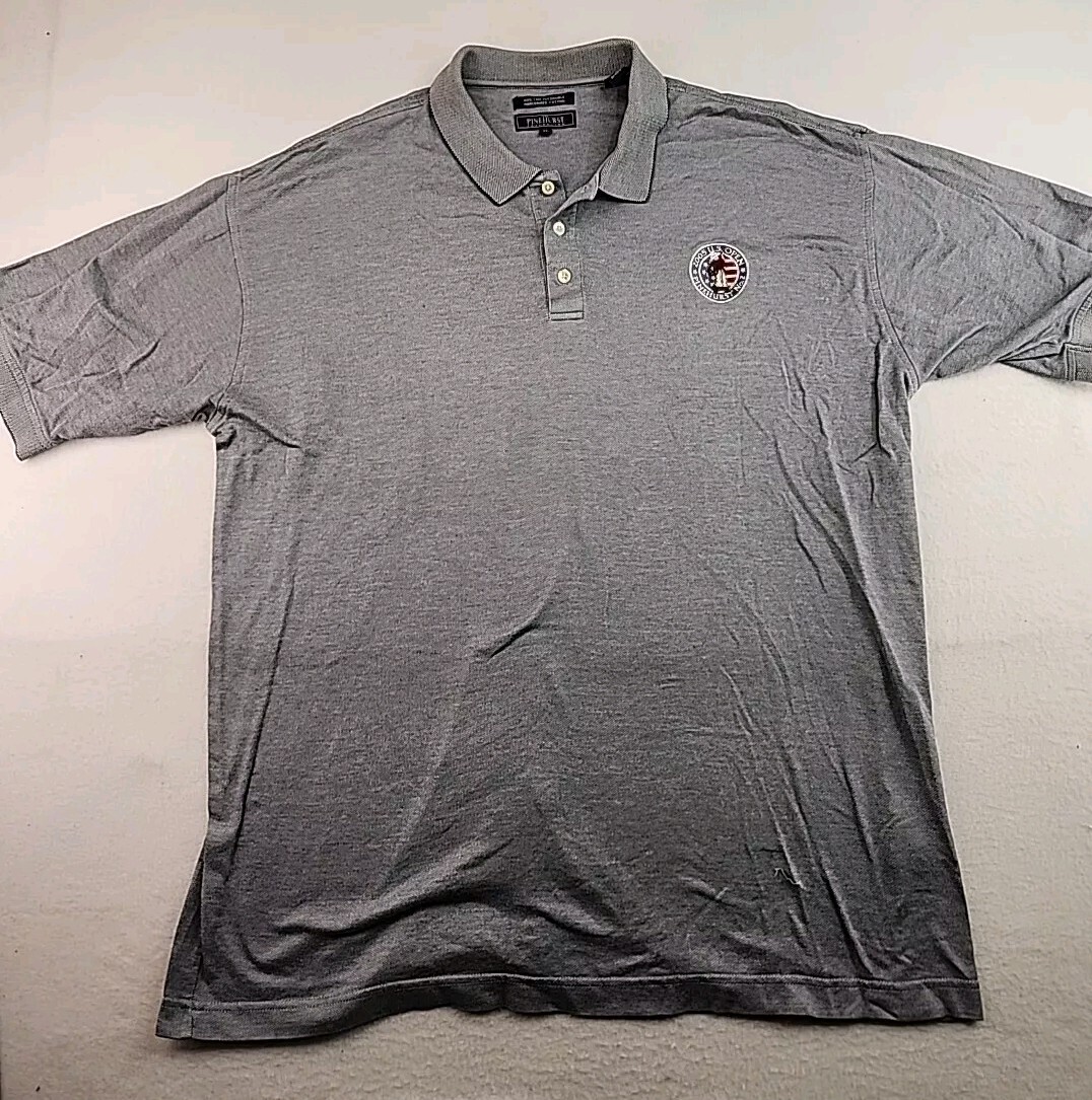Vintage 2005 US Open Pinehurst Logo Golf Polo Shirt M… - Gem