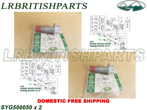 GENUINE LAND ROVER BOLT TO FRONT CALIPER RANGE ROVER LR3 LR4 SPORT ...