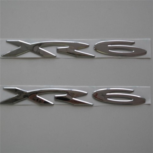 XR6 Badge Pair Set Ford Falcon BA BF FG XR6- Rear Boot or Side Skirt ...