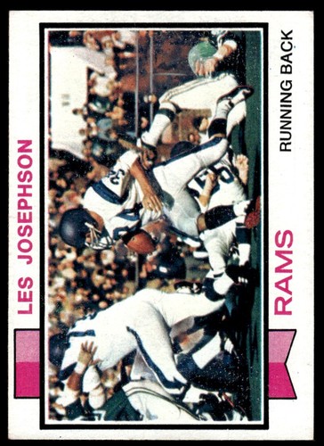 1973 TOPPS LES JOSEPHSON 2 LOS ANGELES RAMS #41 | eBay
