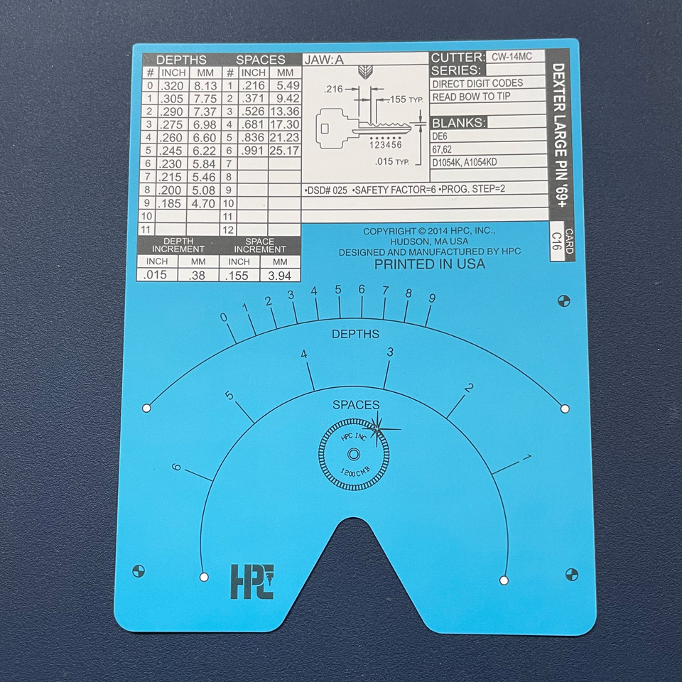 New HPC Replacement Code Cards for 1200 CMB Blitz - Free Shipping ...